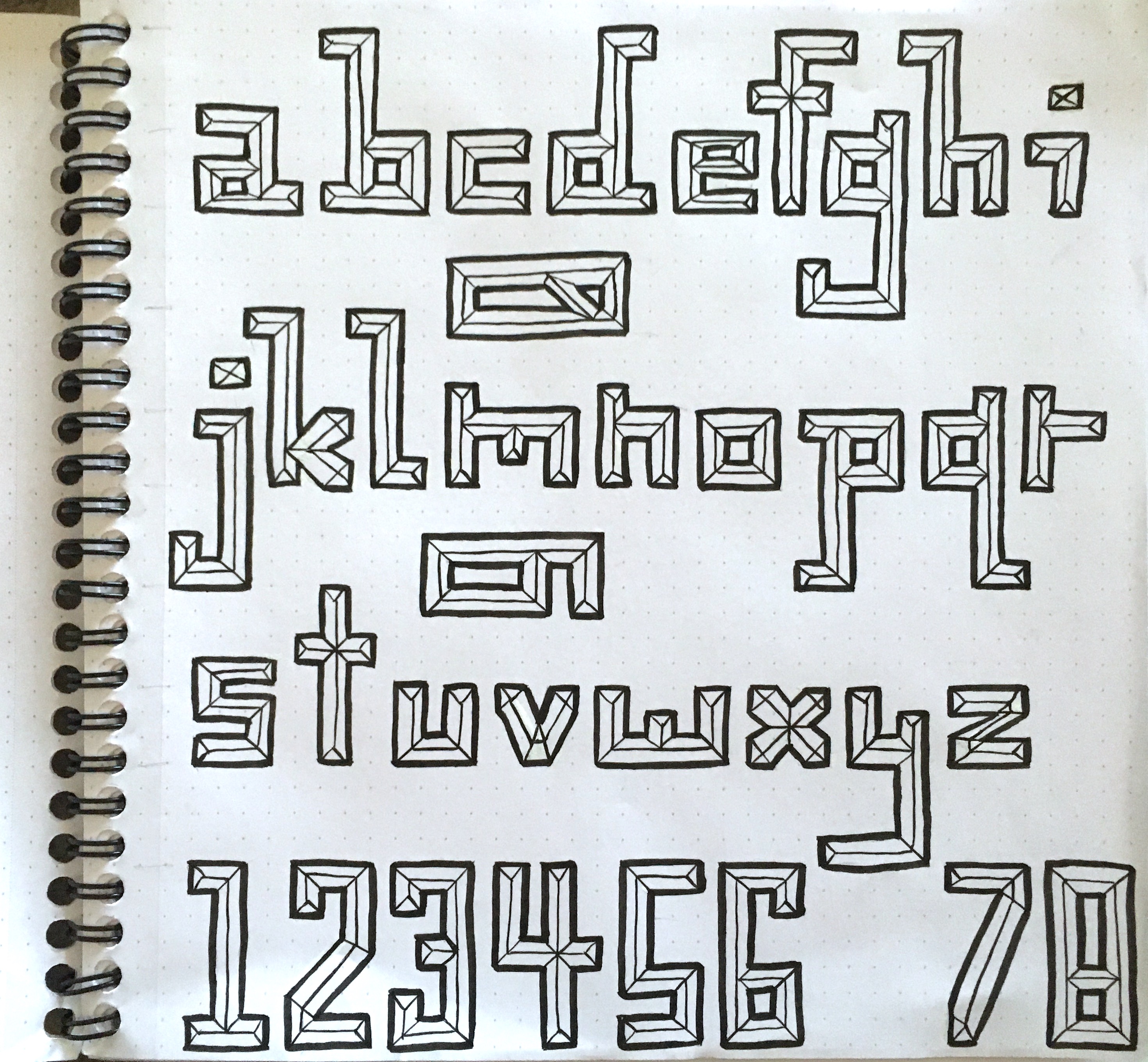 The 30-day Typography Challenge, Part 1 – Barb Makes Things